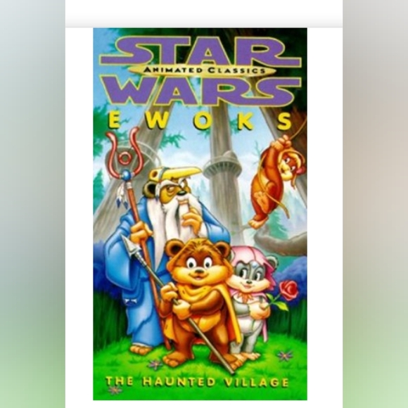 Star Wars | Media | Vintage 985 Star Wars Ewoks The Haunted Village Vhs | Poshmark